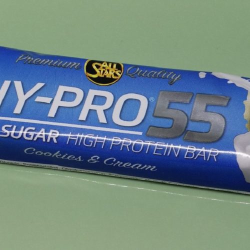 All Stars Hy-Pro 55 Protein Bar Testbericht | beste-proteinriegel.de
