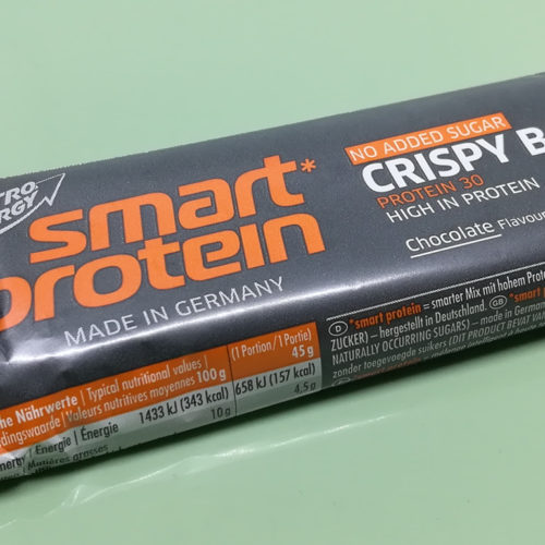 Dextro Energy smart protein Crispy Bar Testbericht