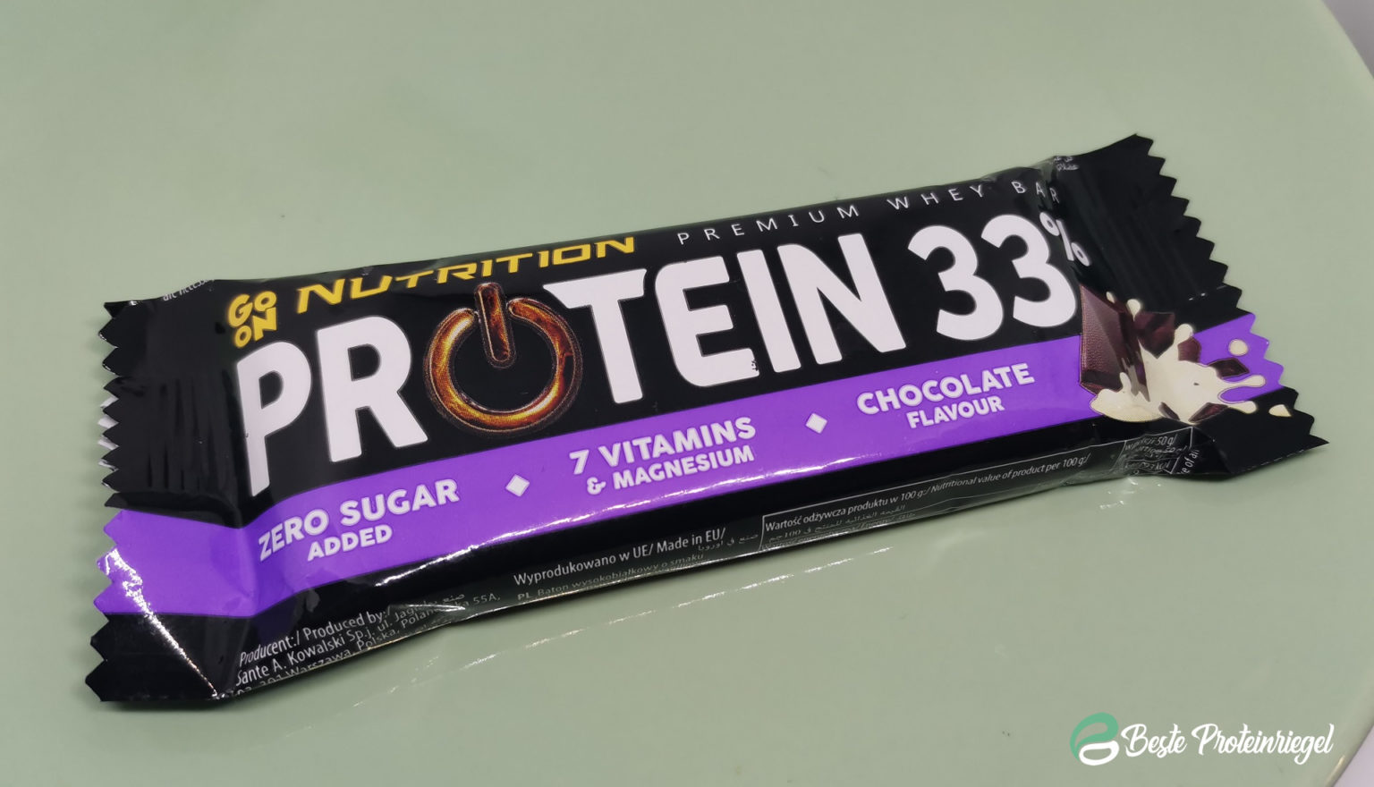 Go On Nutrition Protein Bar 33% Testbericht